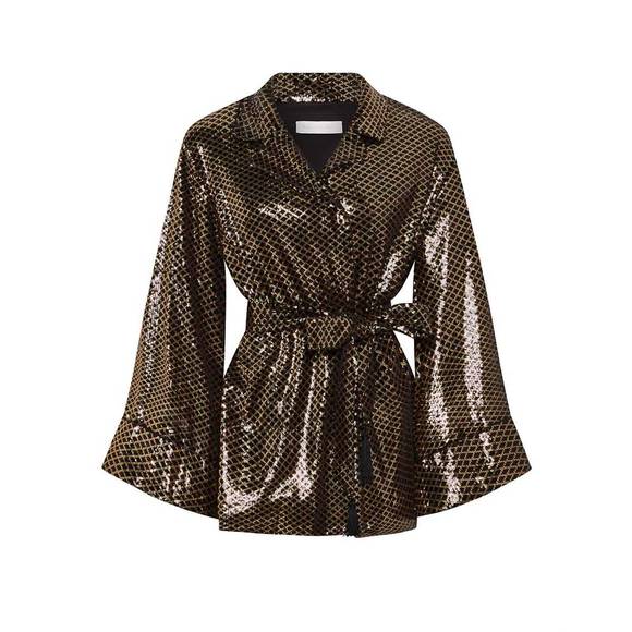 Borgo De Nor | Jackets & Coats | New Borgo De Nor Una Sequin Jacket In ...